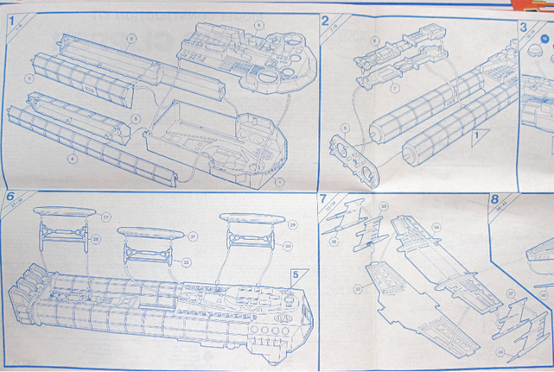 AIRFIX 《コズミッククリッパー》: P,Nみやこの模型製作記